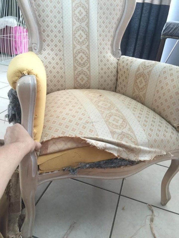 Cómo tapizar una butaca victoriana | Bellisima