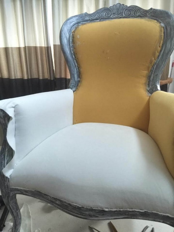 Cómo tapizar una butaca victoriana | Bellisima