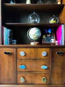 DIY Agate drawer pulls (knobs) - Tutorial | Bellisima